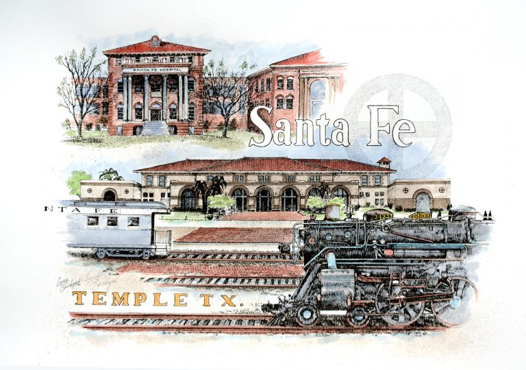 Temple Santa Fe – Larry Bridges Art